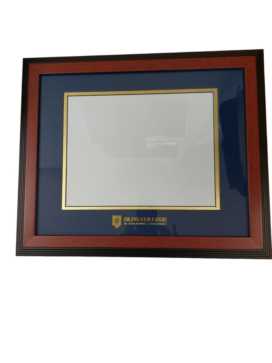 Frame Diploma w/New Logo – Olds College Campus Store